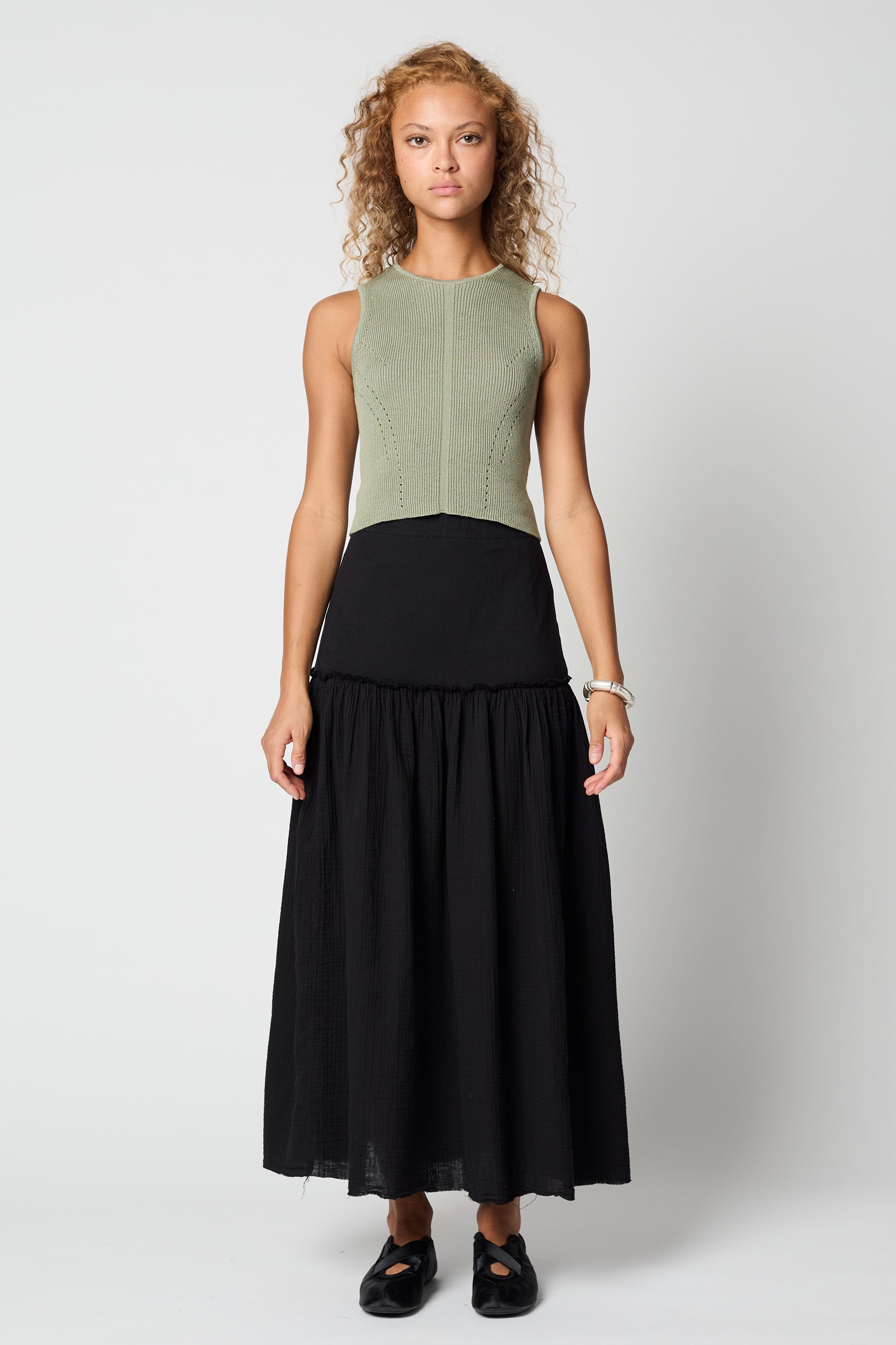 HIGH GAUGE COMPACT TOP at Atelier Delphine