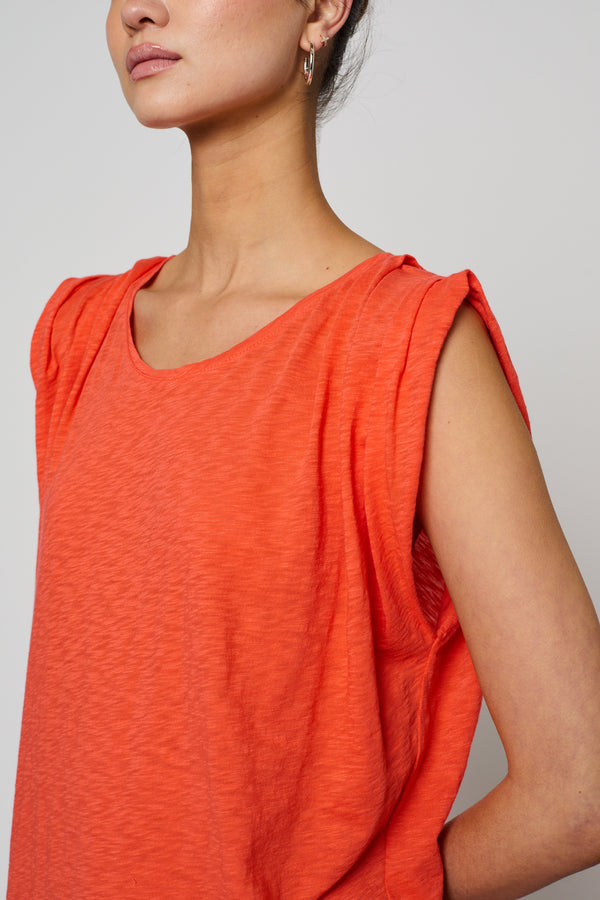 ROLLED SLEEVE TUNIC at Atelier Delphine