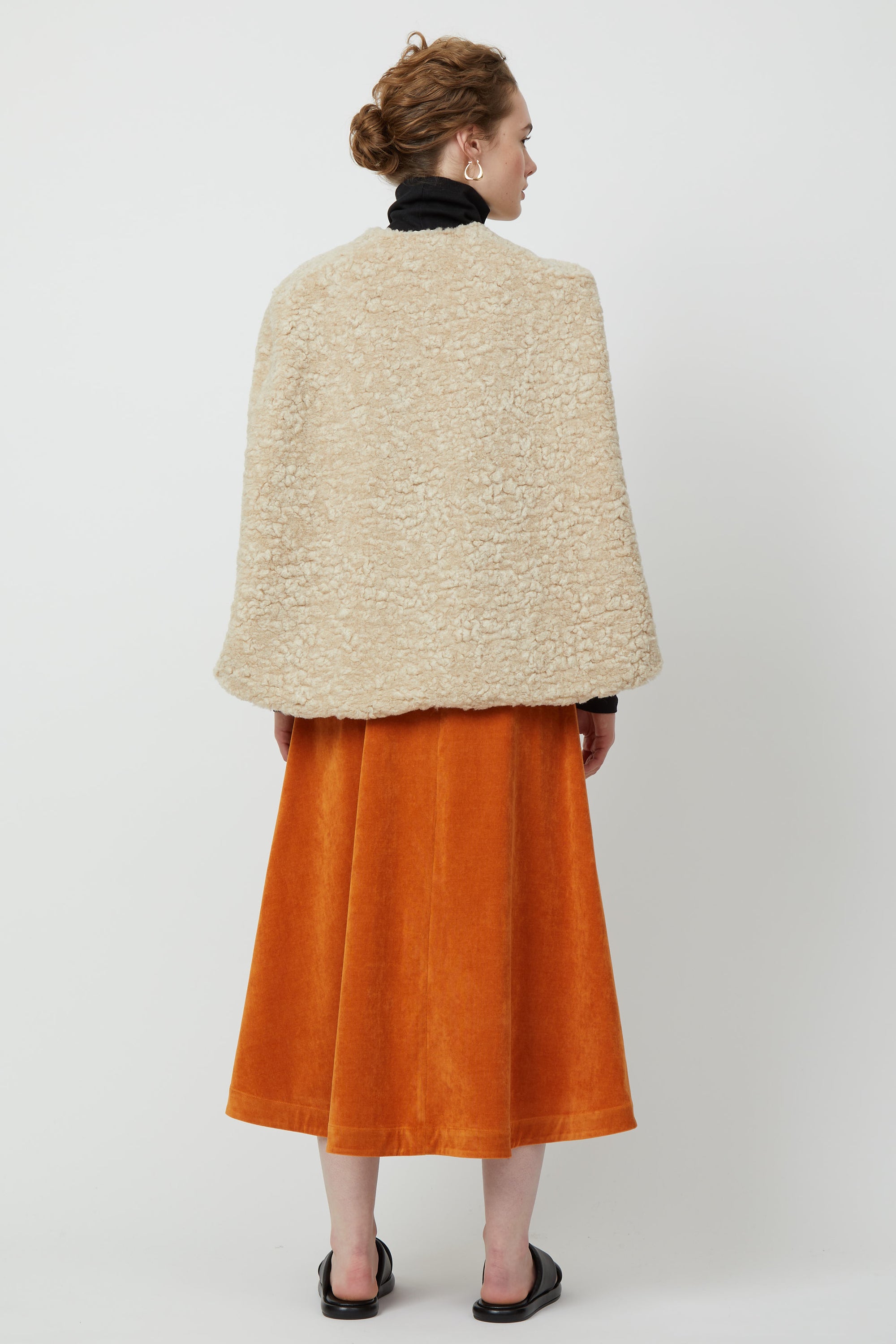 Bea Vest in Fur-Free Fur at Atelier Delphine